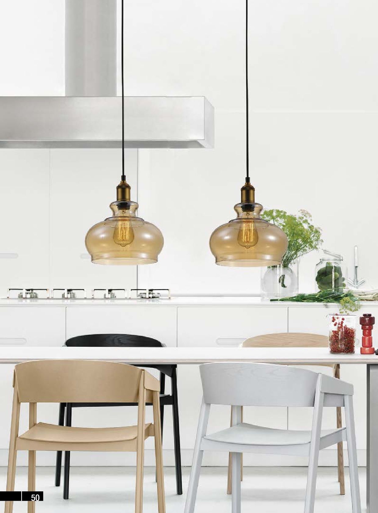 Подвесной светильник Crystal Lux Sonnette SONNETTE SP1 AMBER (Испания)